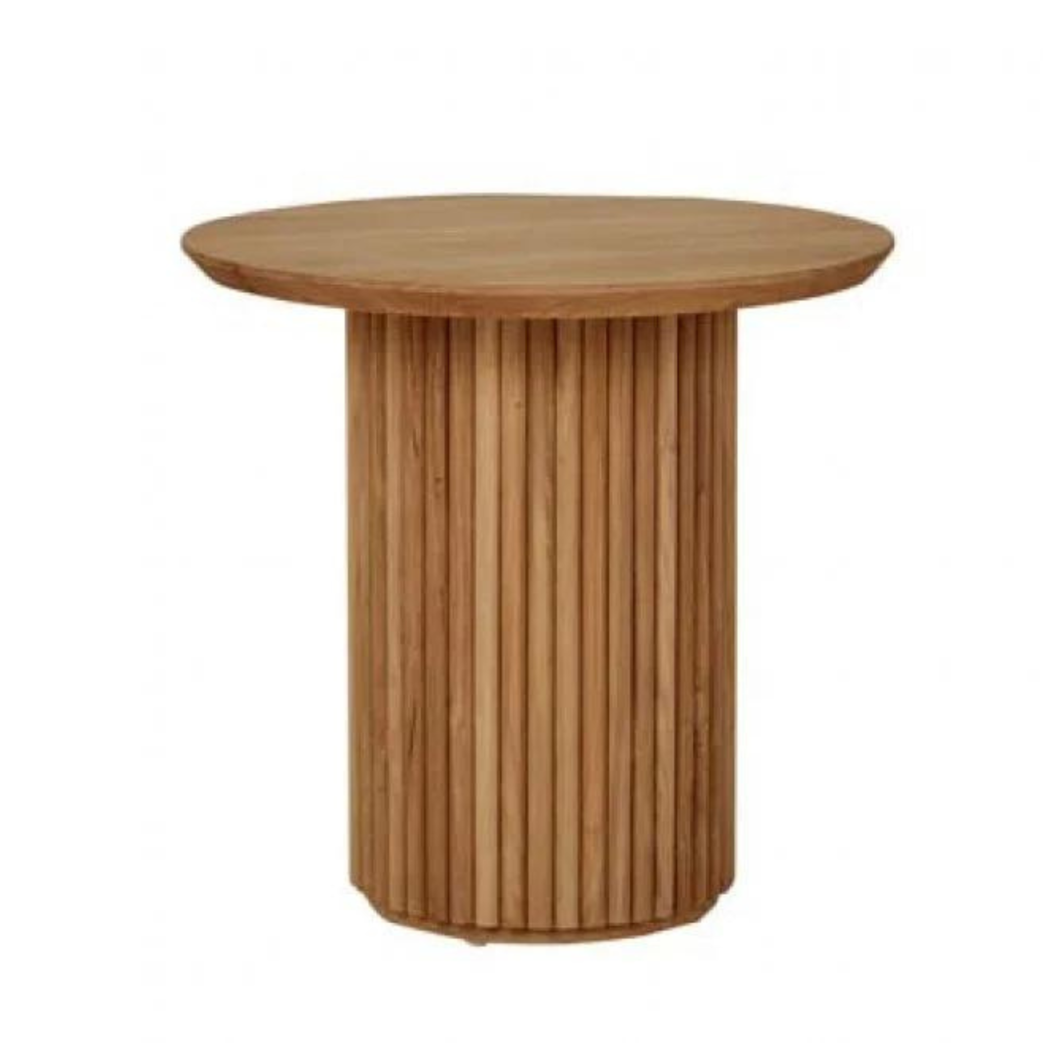 Tully Side Table in Natural Teak by Globewest – Gallus & Rea