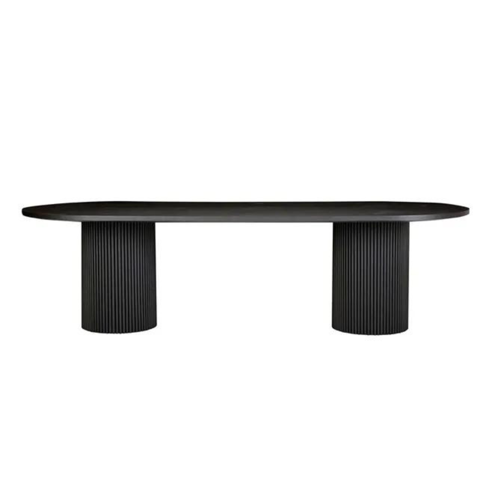 Benjamin Ripple Oval Dining Table by GlobeWest – Gallus & Rea